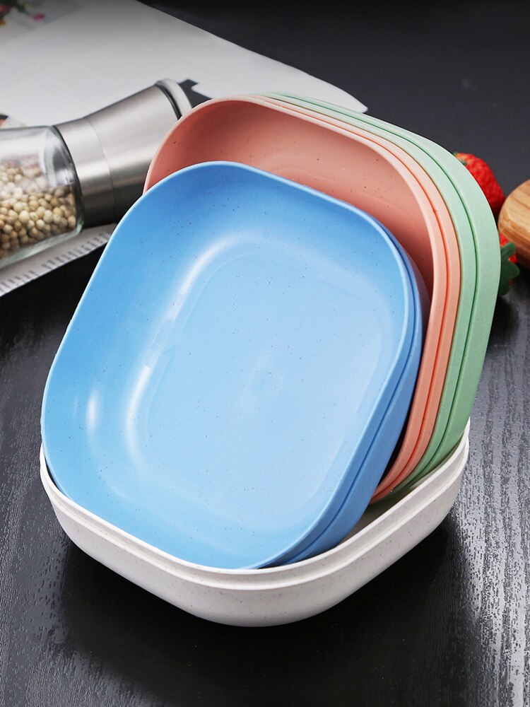 Plastic Table Put Vegetable Bone Dish Spit Bone Di... – Grandado