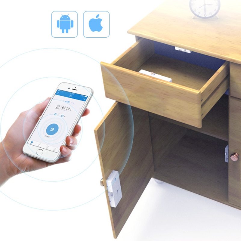 Invisible Smart Electronic Dormant Door Lock Phone... – Grandado