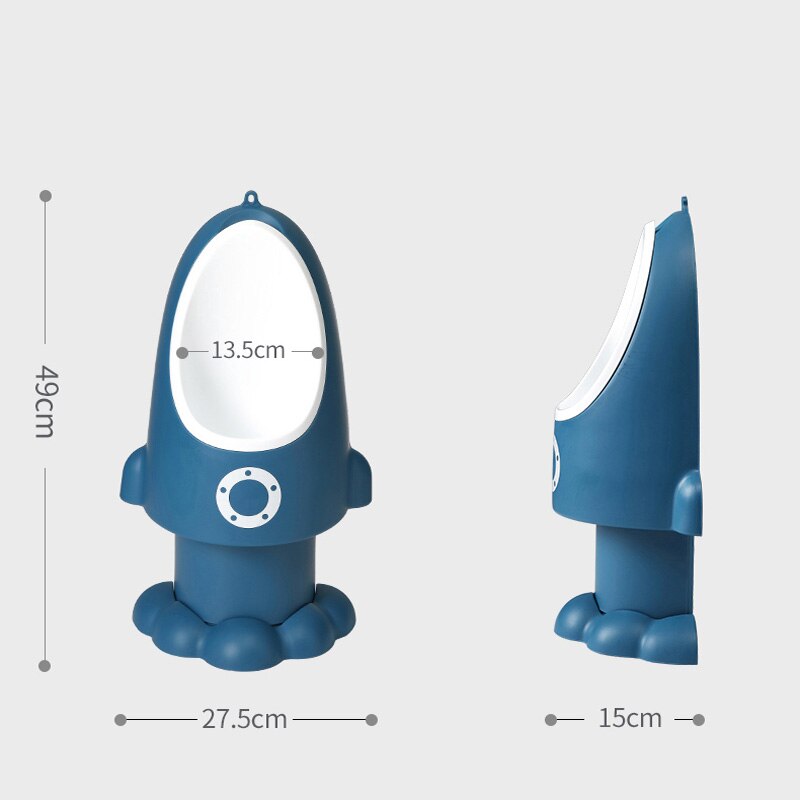 Baby Boy Muur Gemonteerde Haak Rocket Potty Toilet... – Grandado