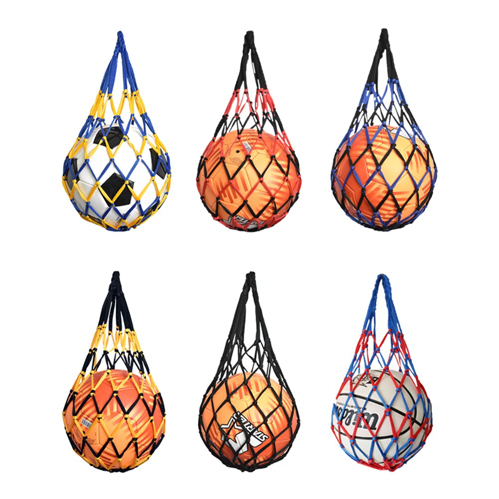 Nylon Net Bag Multi Sport Game Ball Carry Mesh Sto... – Grandado