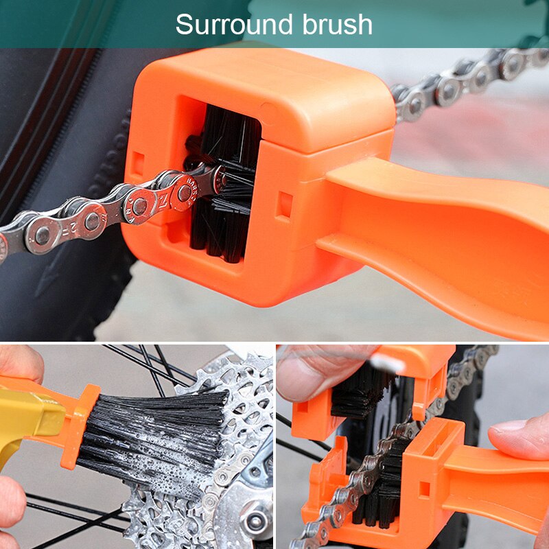 7 pcs/set Bike Cleaning Tool Kit Bicycle Chain Cle... – Grandado