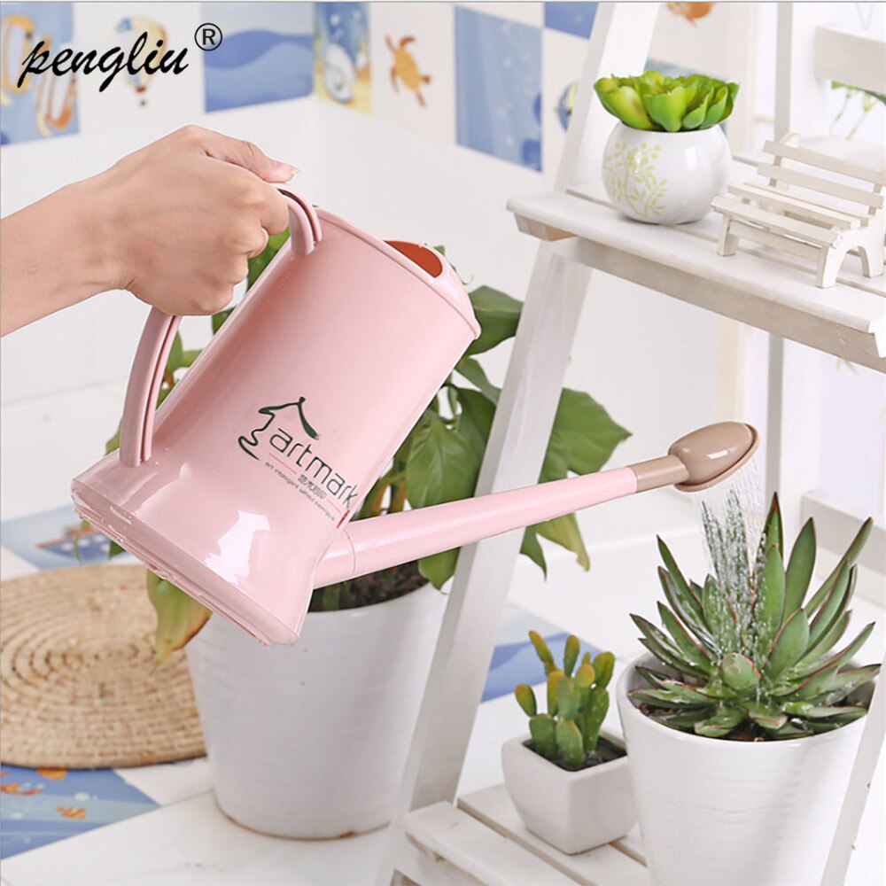 2L Portable Plastic Watering Cans with long mouth ... – Grandado
