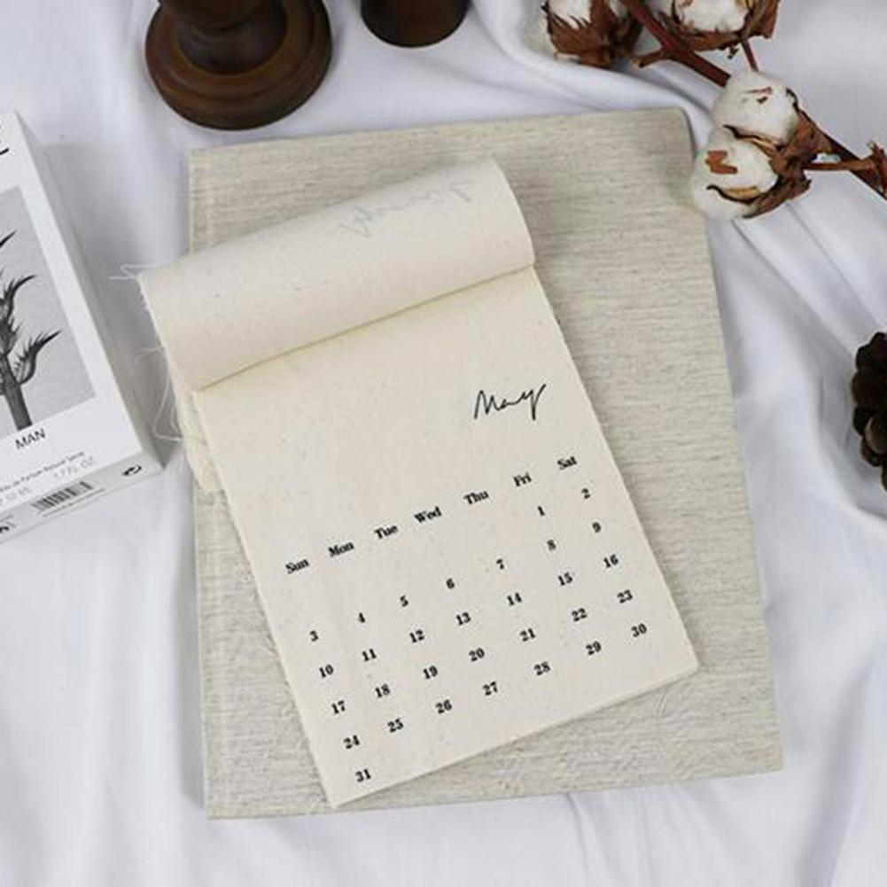 Hanging Calendar Eye-catching Photo Prop White Dec... – Grandado