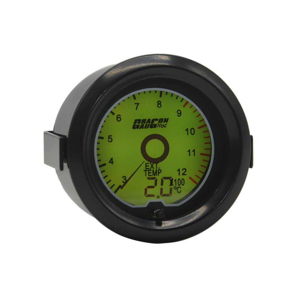 52mm Digital 7 Color Light Car Modification Meter ... – Vicedeal