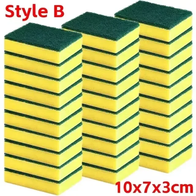 60/1PCS Magic Double-sided Sponge Kitchen Tablewar... – Grandado