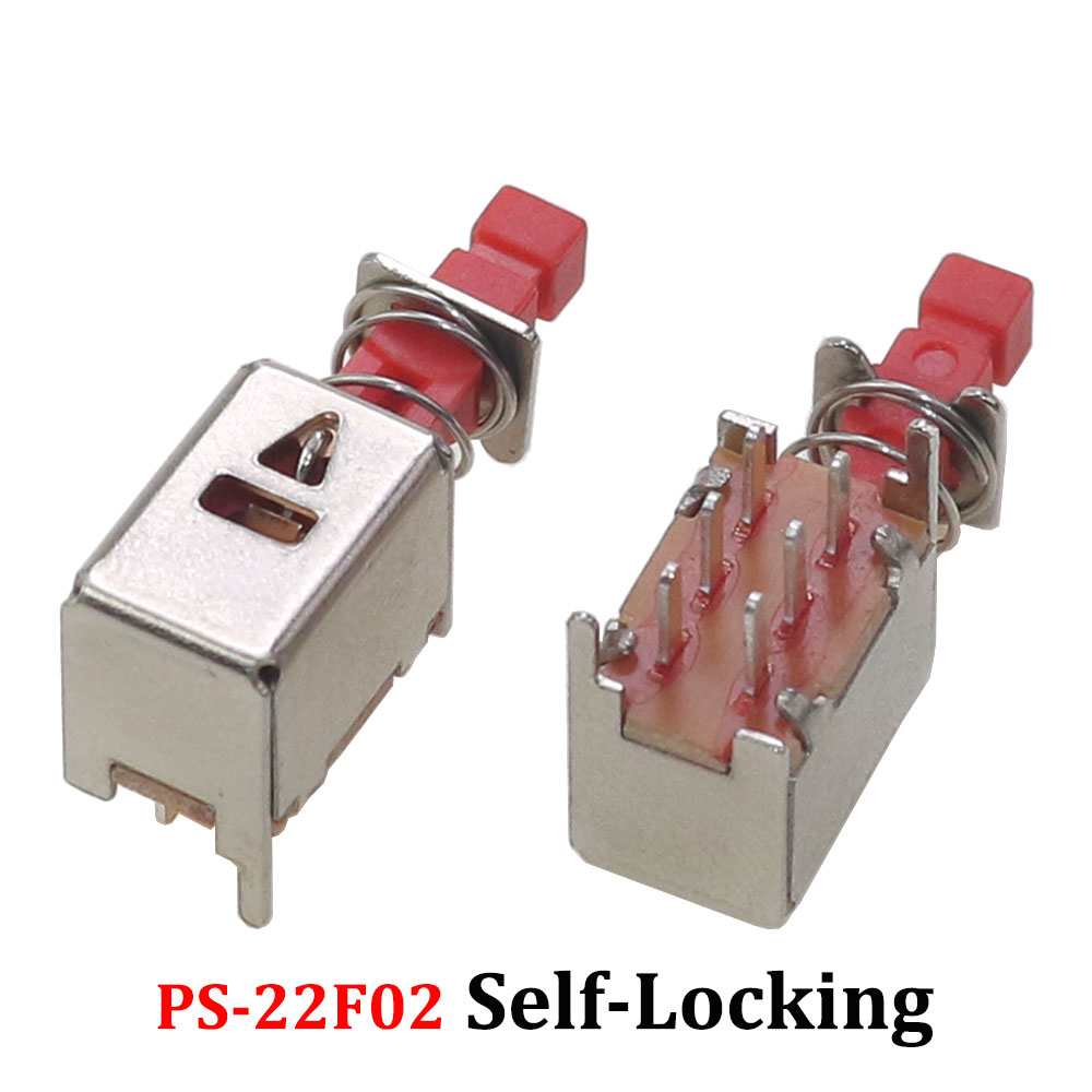 10PCS PS-22F02 A03 6Pin Right Angle PCB Latching P... – Grandado