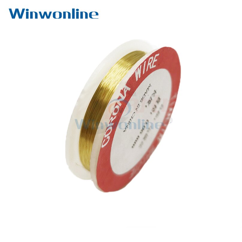 1PC 0.06mm Golden CORONA WIRE Electrode Tungsten W... – Vicedeal