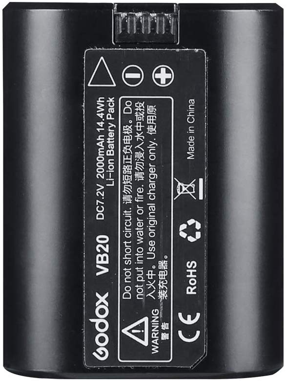 Godox VB20 Battery Pack 14.4V 2000mAh for Godox V3... – Grandado