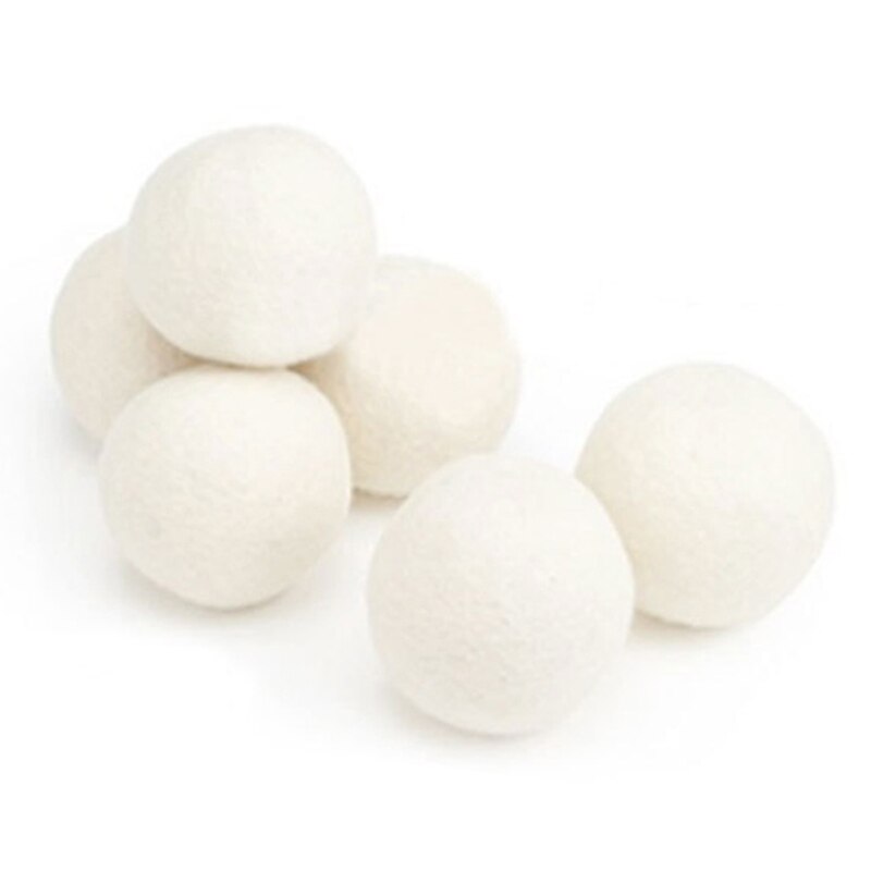 6cm/7cm/8cm White Felt Ball Wool Beads DIY Toys Ma... – Grandado