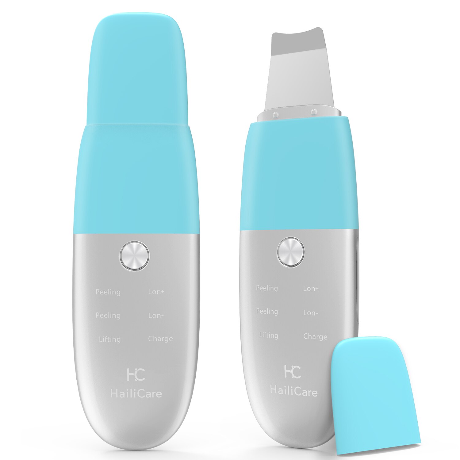 Ultrasonic Skin Scrubber Vibration Face Spatula Bl... – Grandado