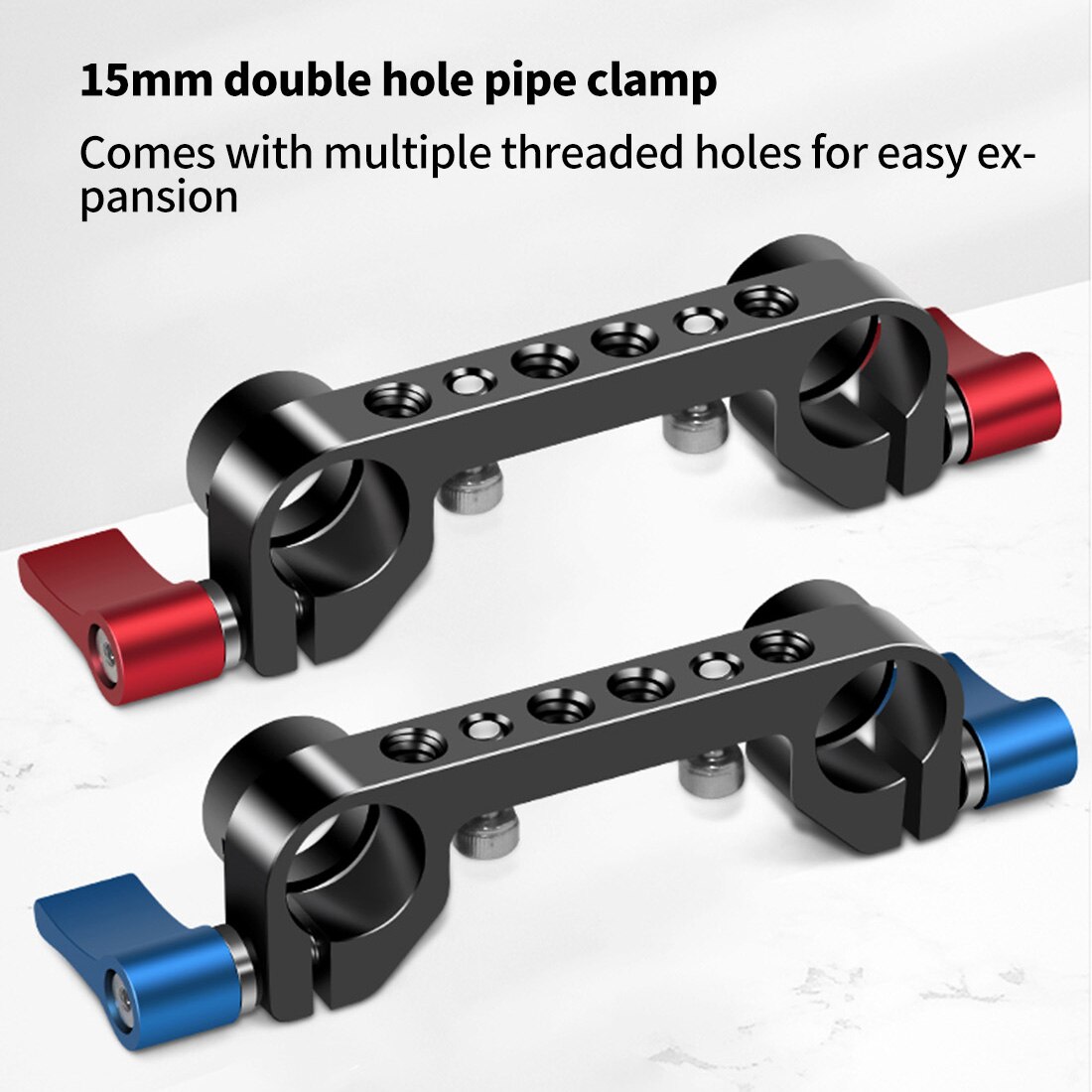 15mm Rod Clamp 1/4" 3/8" Cheese Mount for DSLR Cam... – Grandado