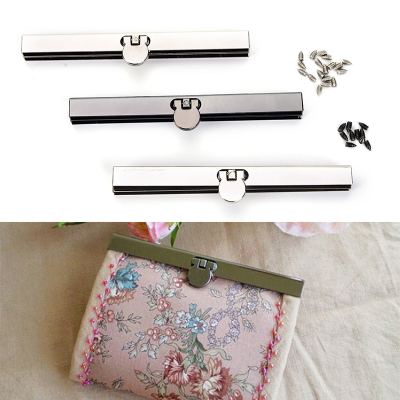 Brieftasche Metall Verschluss Clips Halbkreis Rahm... – Vicedeal