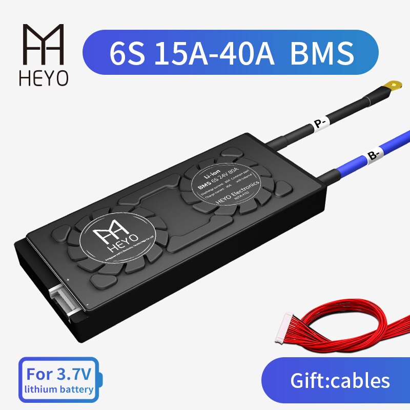6S 24V 15A 20A 30A 40A BMS Battery Management Syst... – Grandado