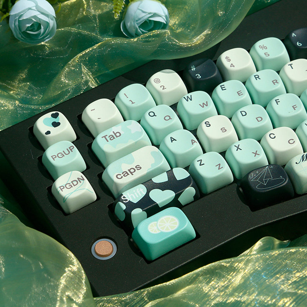 131 Keys Set Mechanical Keyboard Keycaps Cute Keyc... – Grandado