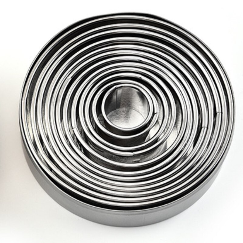 Emporte-pièce rond en acier inoxydable, 12 pièces/... – Grandado