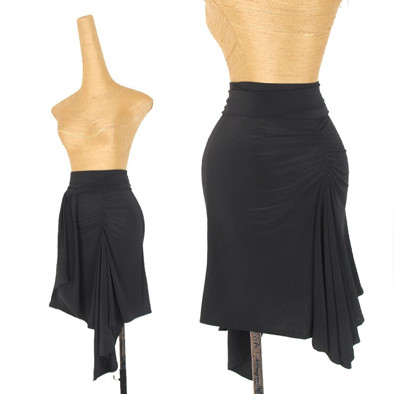 Falda de baile latino para mujer, ropa de práctica... – Grandado