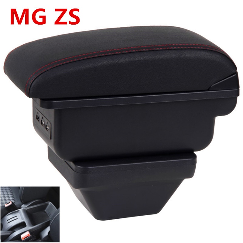 For MG ZS Armrest box central Store content box in... – Grandado