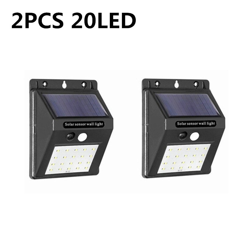 20/100 LED Solar Light Outdoor Solar Garden Lamp P... – Grandado