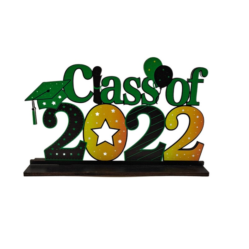 Wooden Graduation Party Table Crafts Ornaments Con... – Grandado