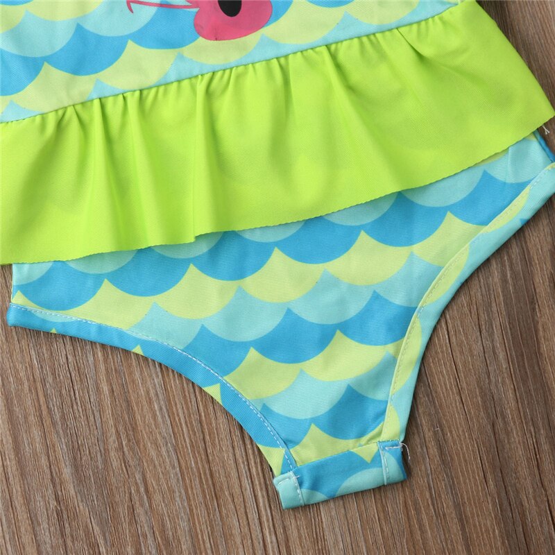 Trend Kids Toddler Litter Girls Swimwear Ruffle Go... – Grandado