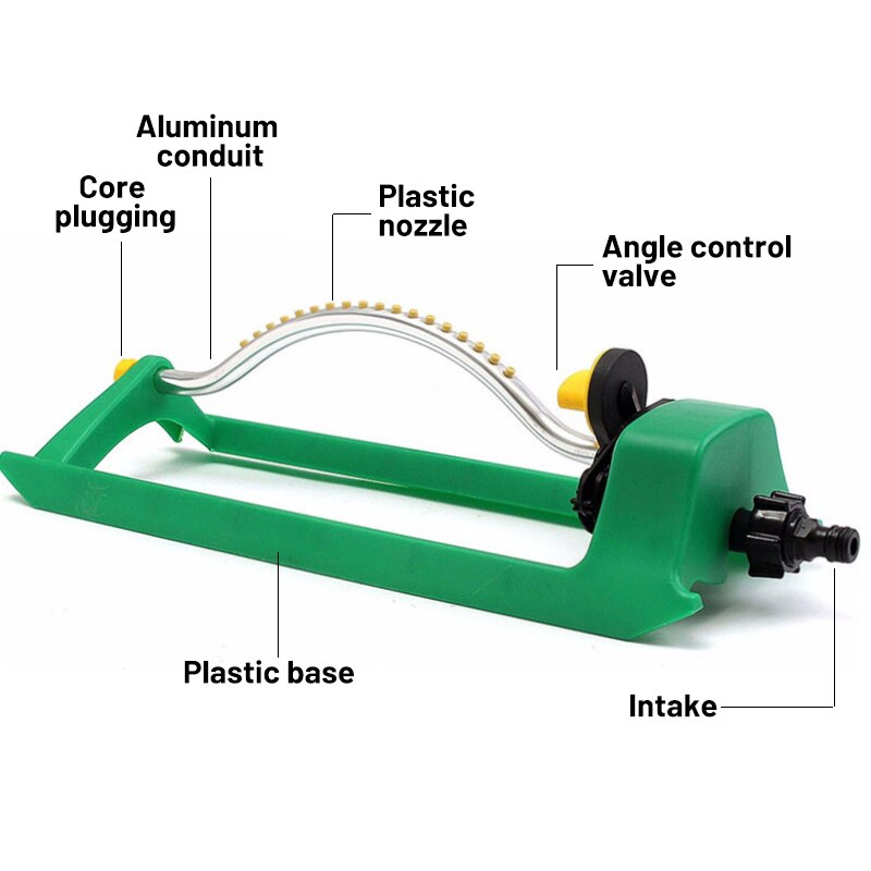 18 Hole Garden Lawn Sprinkler Automatic Rotating O... – Grandado