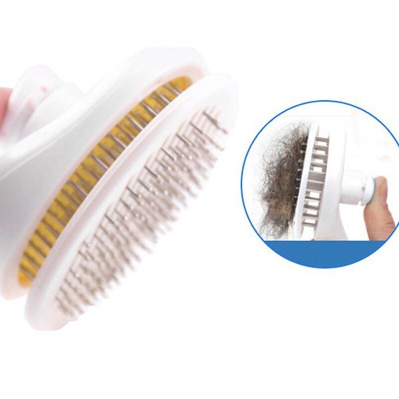 Dog Hair Brush Open Knot Comb Cat Teddy Golden Ret... – Grandado
