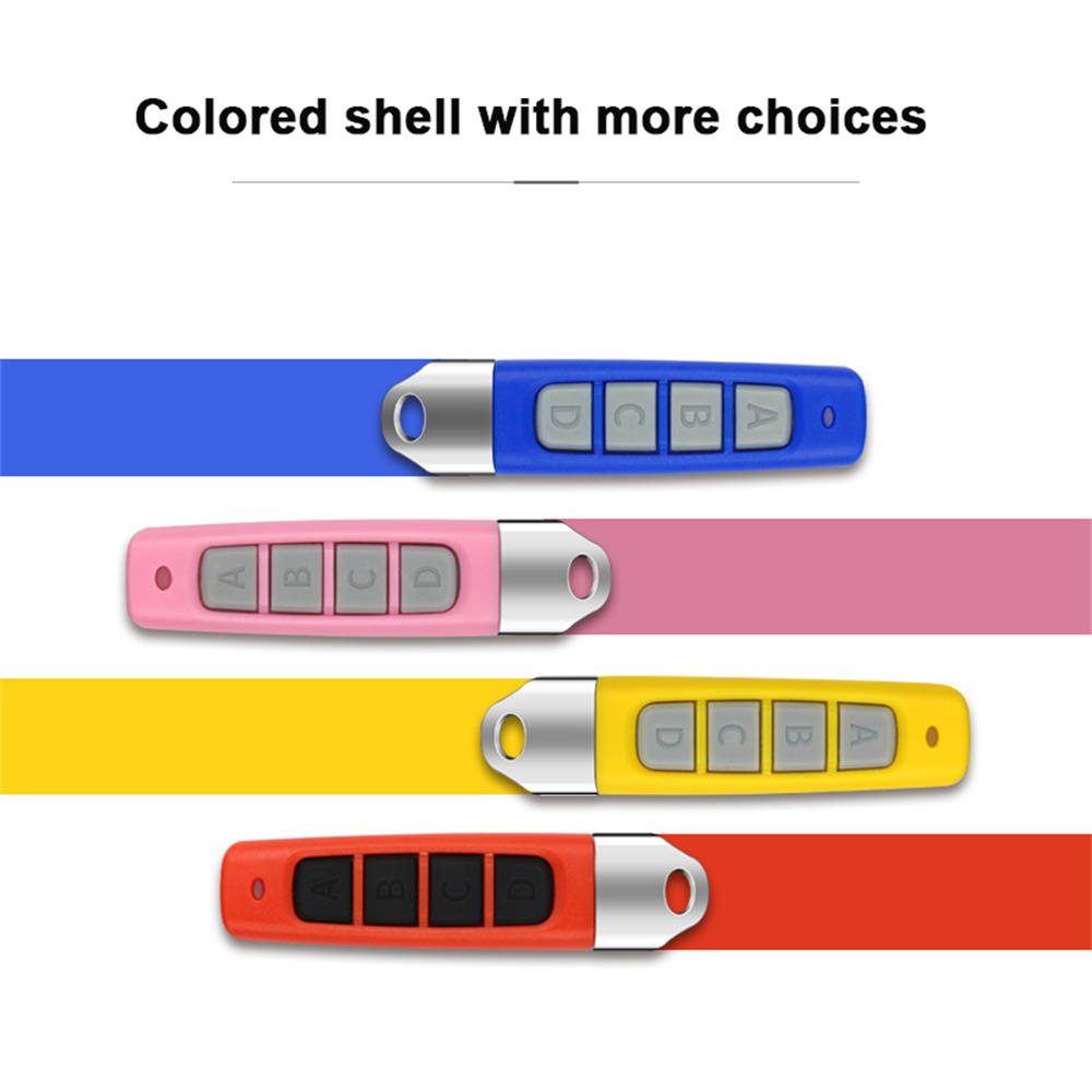 4CH Remote Control 433MHz Car Key Garage Door Gate... – Grandado