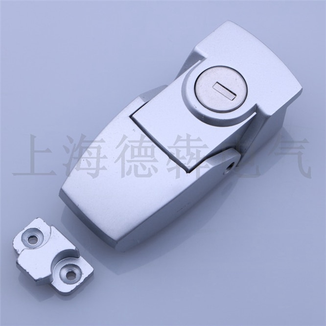 Cabinet Black Coated Metal Hasp Latch with Lock cy... – Grandado