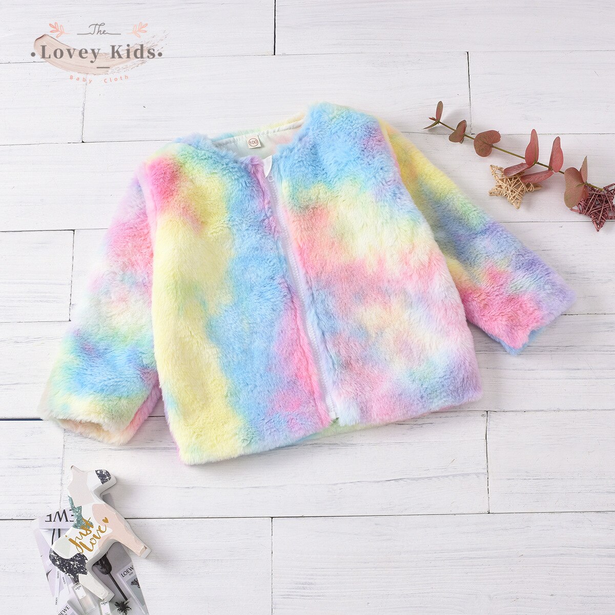 Kids Coral Fleece Jas Winter Warmer Baby Meisje Ti... – Grandado