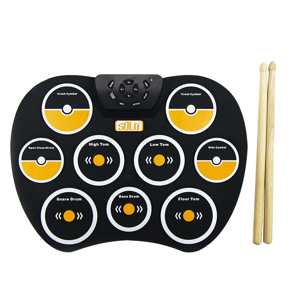 Portable Size USB Roll-Up Silicon Drum Set Digital... – Vicedeal