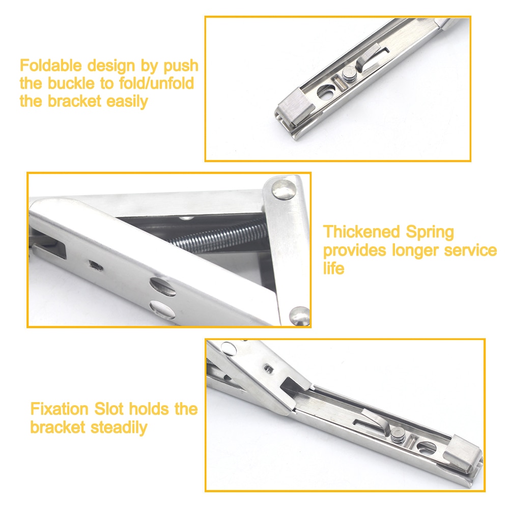 2pcs Triangular Wall Mounted K-type Shelf Brackets... – Vicedeal