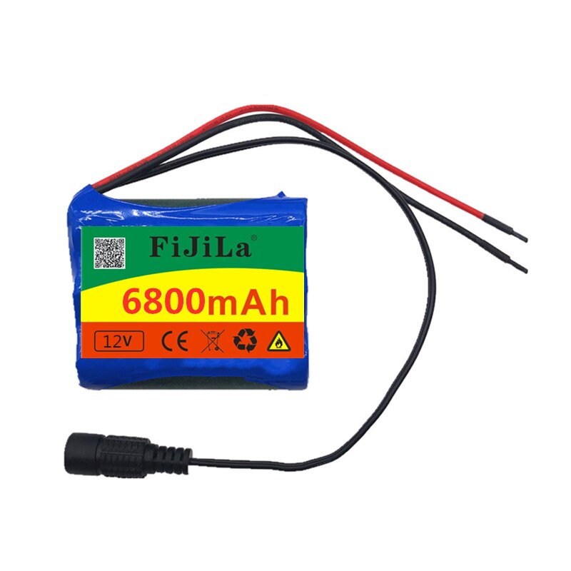 100% 12V 6800mAh 18650 Li-ion Battery for CCTV Cam... – Vicedeal