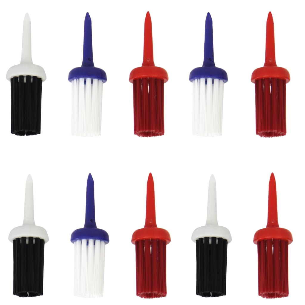 10pcs Plastic Golf Tees Brush Driver Golf Training... – Vicedeal
