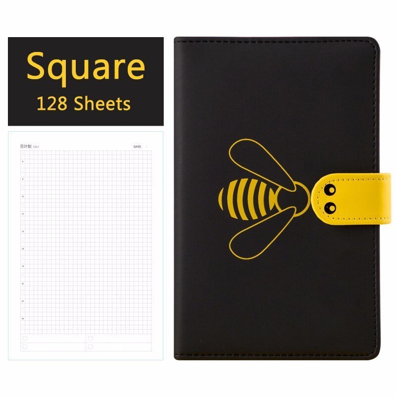 Little Bee-Archivador A4 de PU con cremallera, bol... – Grandado