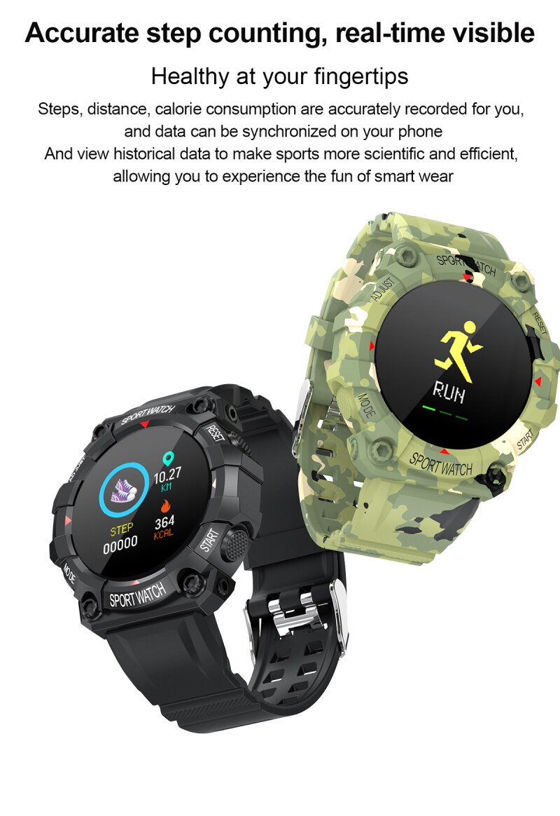 Fitpro-reloj inteligente FD68, reloj deportivo Ult... – Grandado