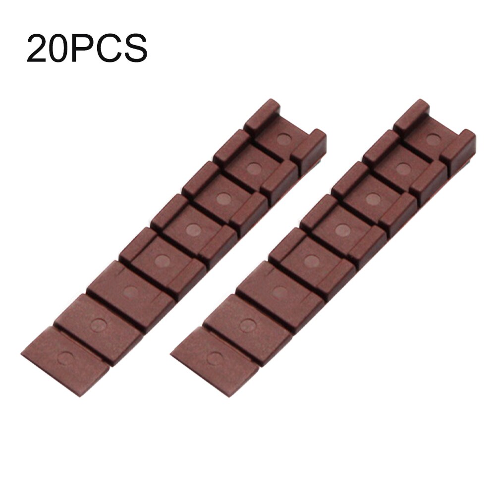 Cales de nivellement réglables, 20 pièces, cales d... – Grandado