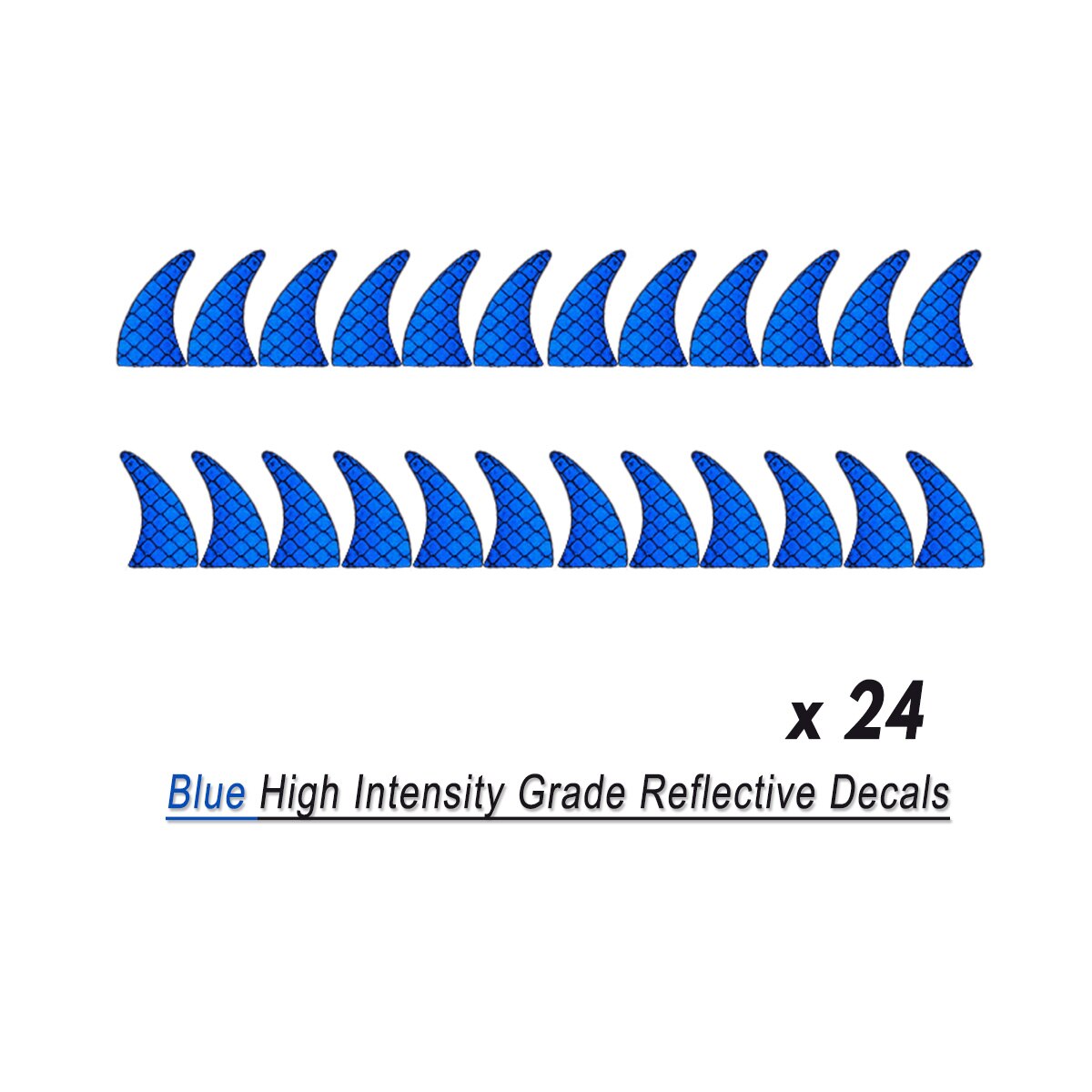 27Pcs/Strip Reflective Decals Sticker for Rubber H... – Grandado