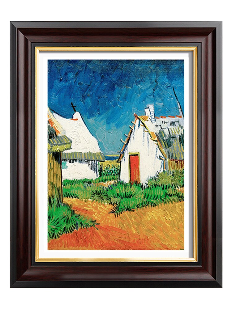 Brown Color Vintage Photo Frames DIY Rectangle Wal... – Grandado