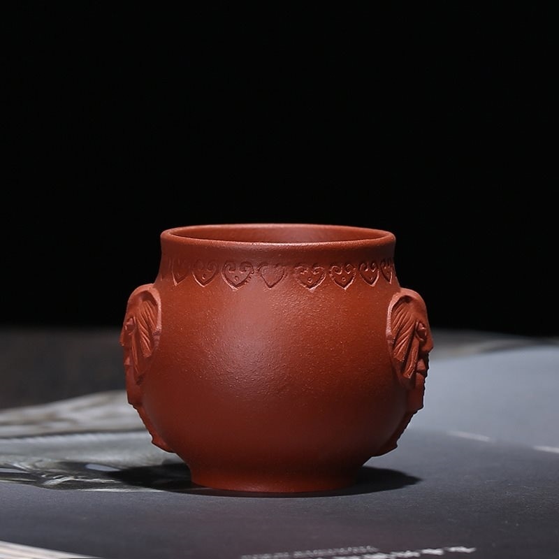 PINNY 90ml Yixing Purple Clay Elephant Carving Tea... – Grandado