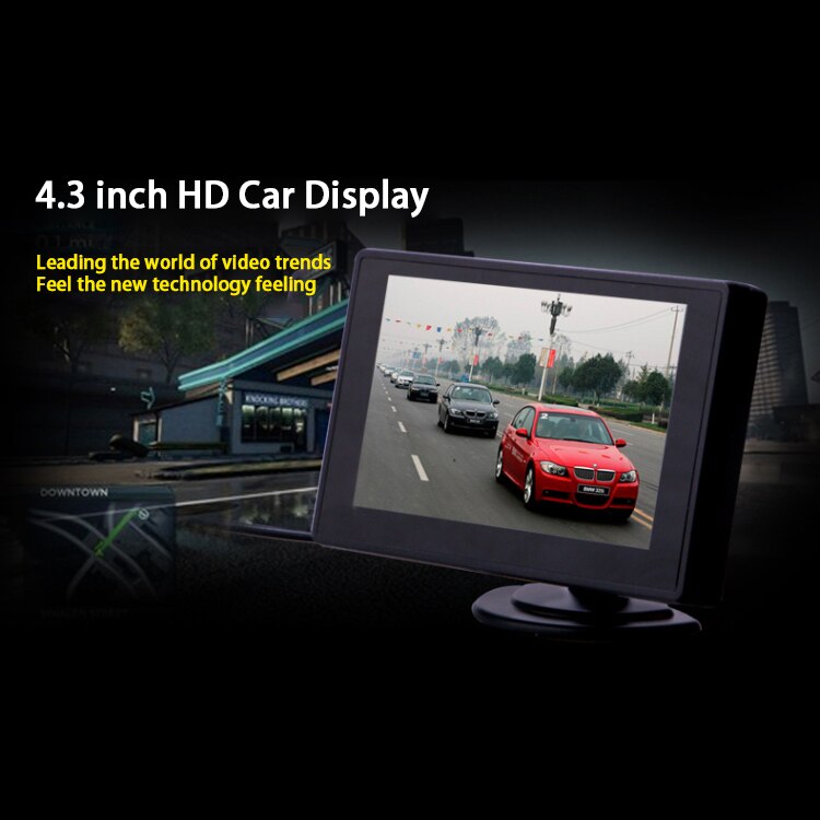 4.3 Inch TFT LCD Screen Adjustable Car Monitor for... – Grandado