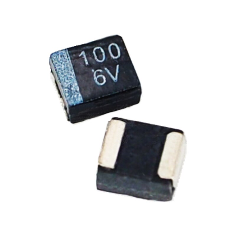 Black tantalum capacitor 6V100UF 100UF6.3V B3528 B... – Grandado