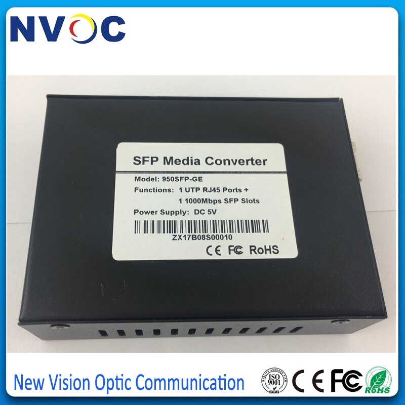SFP Fiber to RJ45 Converter Gigabit SFP GPON/OLT M... – Vicedeal
