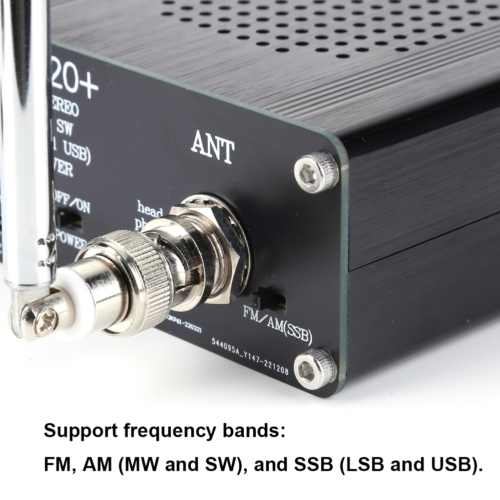 Ats -20+si4732 all-band radiomodtager indbygget ba... – Grandado