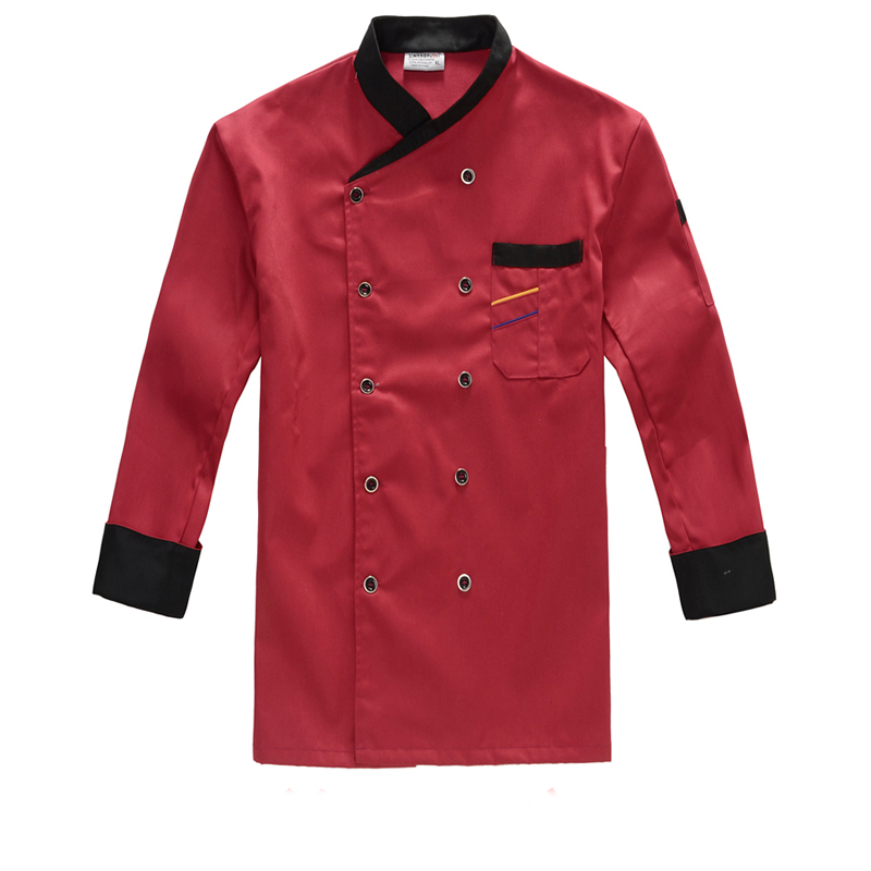 style Chef Workwear Long Sleeve Autumn Hotel Weste... – Grandado