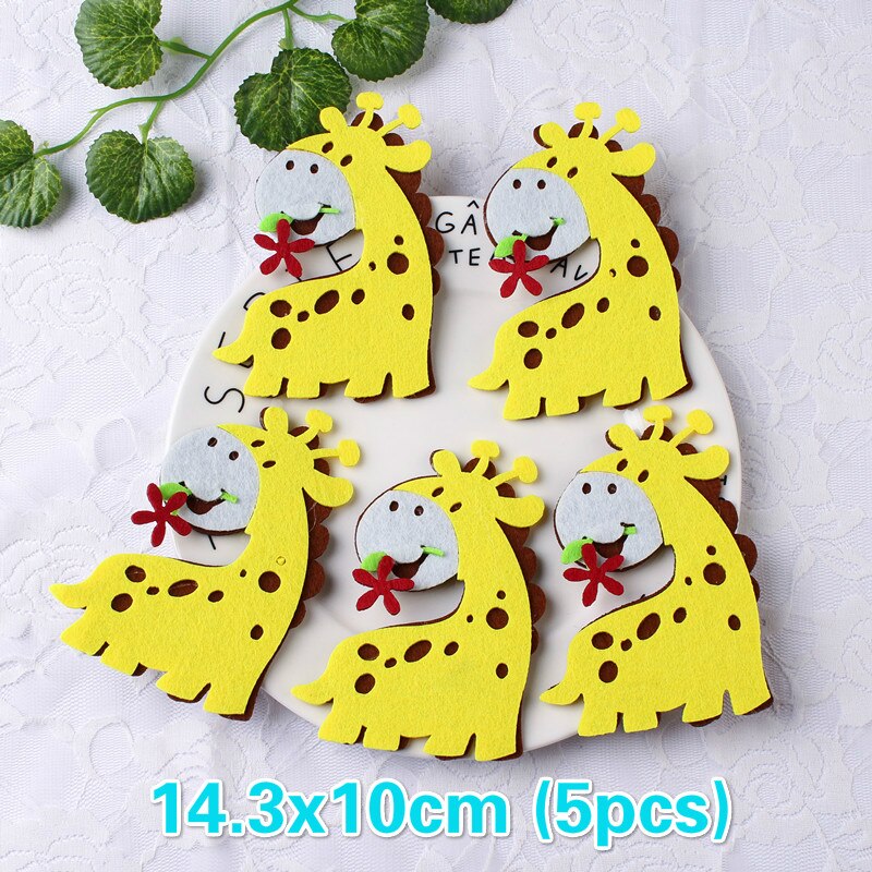 Cartoon Animal Nonwoven Felt DIY Package Bee Giraf... – Vicedeal