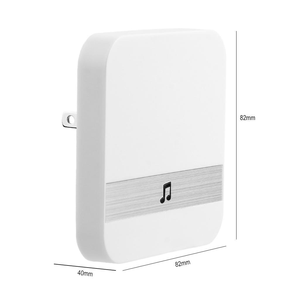 Draadloze Wifi Deurbel Ontvanger B10 Ac 90V-250V 5... – Vicedeal