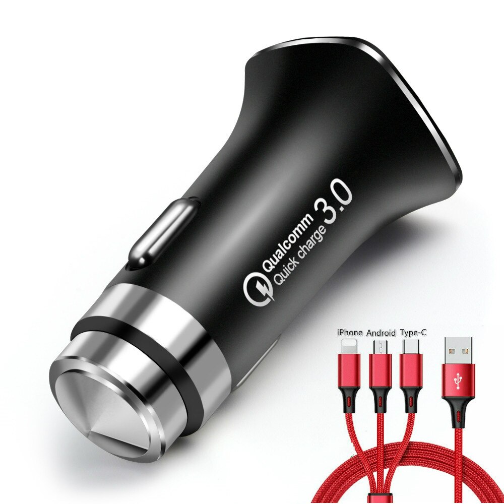 Shangke Autolader Veiligheid Hamer 5V3A Quick Char... – Grandado