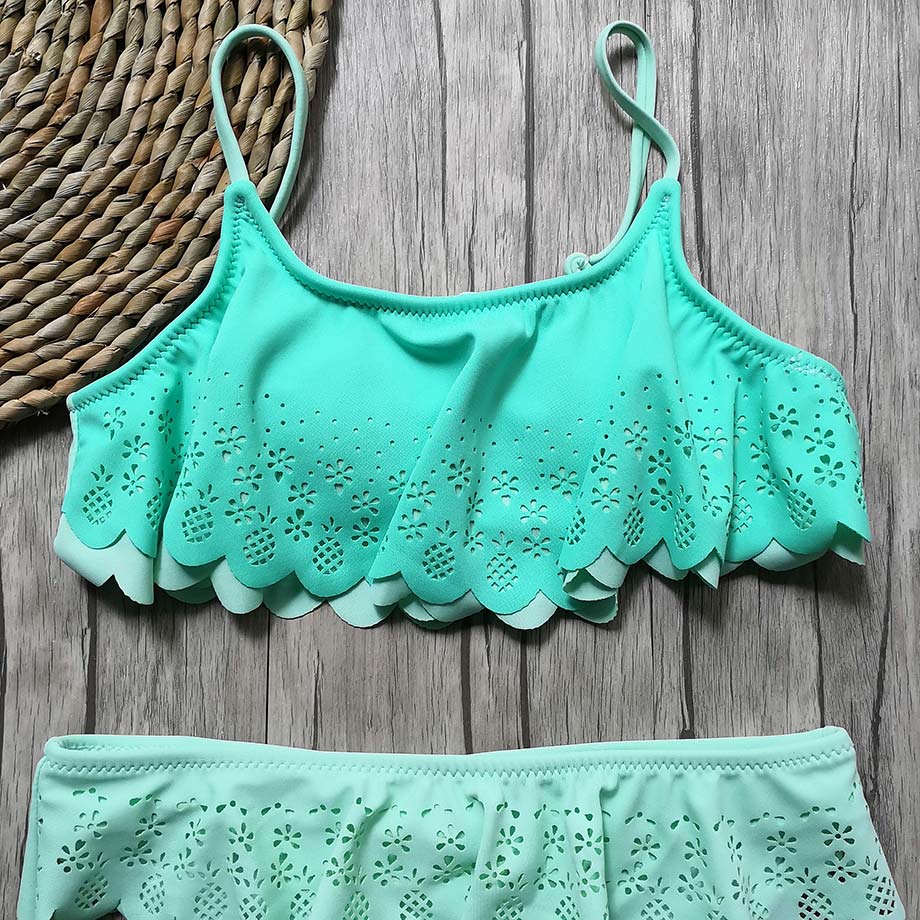 7-14 jahre Mädchen Badeanzug freundlicher Teenager... – Grandado