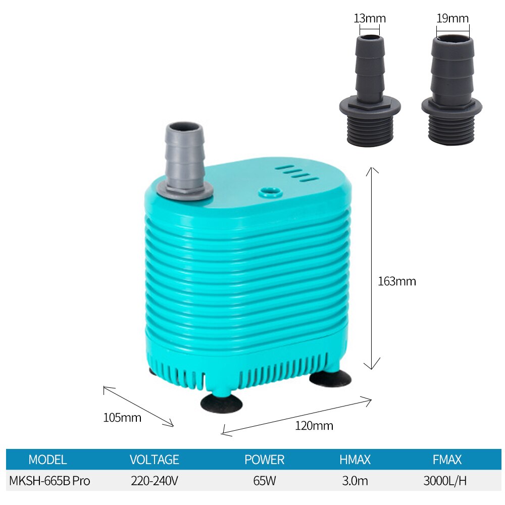 25/65w aquarium waterpompen met grote doorstroming... – Grandado