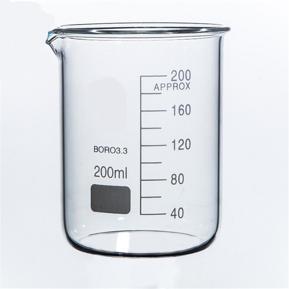 Recipiente de cristal de forma baja, 200mL, labora... – Grandado